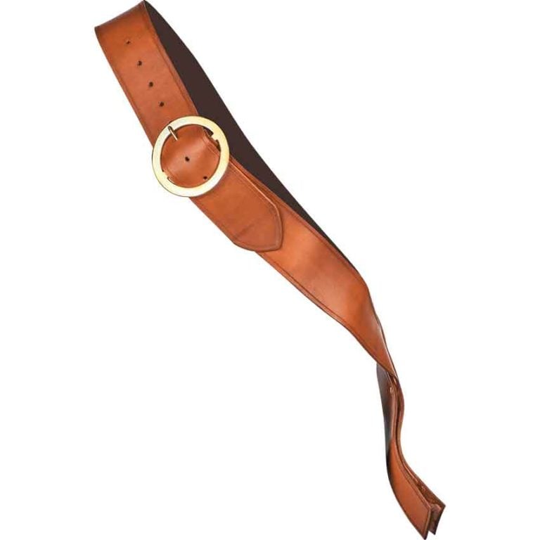 Roman Leather Baldric - 200368-Brn - Medieval Collectibles