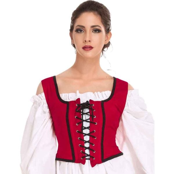 Decorated Reversible Wench Bodice - DC1050 - Medieval Collectibles