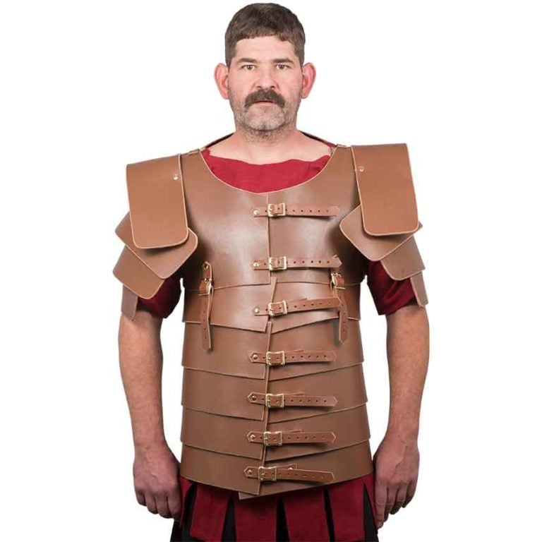Lancelot Leather Armour Belt