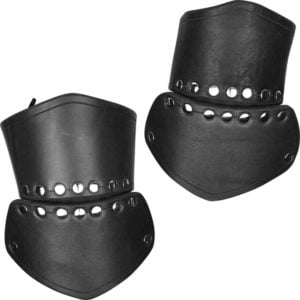 Knightly Leather Half Gauntlets - DK5301 - Medieval Collectibles