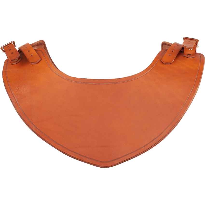 Standard Leather Gorget - DK5402 - Medieval Collectibles