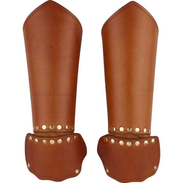 Warriors Leather Demi-Gauntlets - DK6087 - Medieval Collectibles