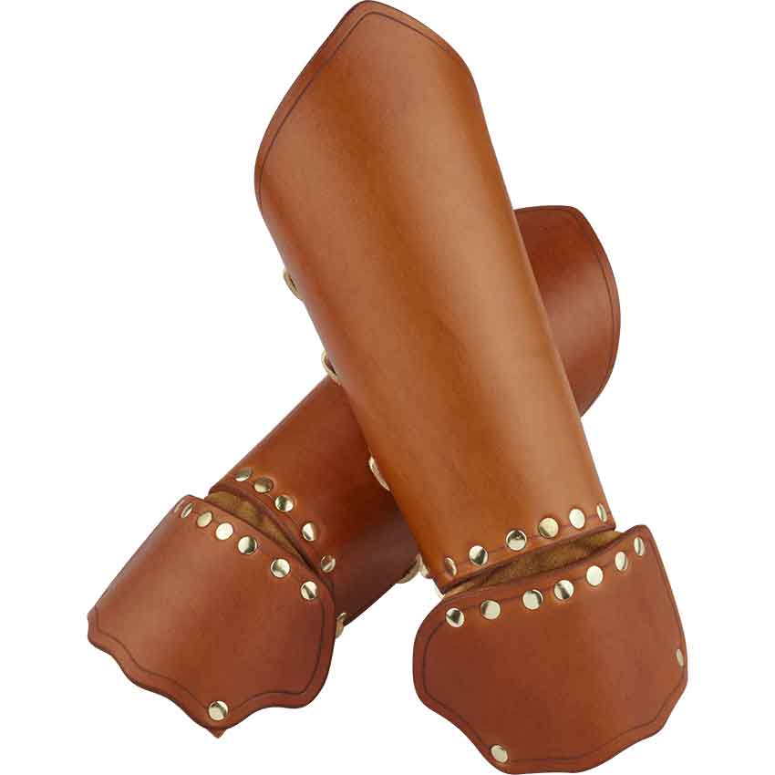 Warriors Leather Demi-Gauntlets - DK6087 - Medieval Collectibles