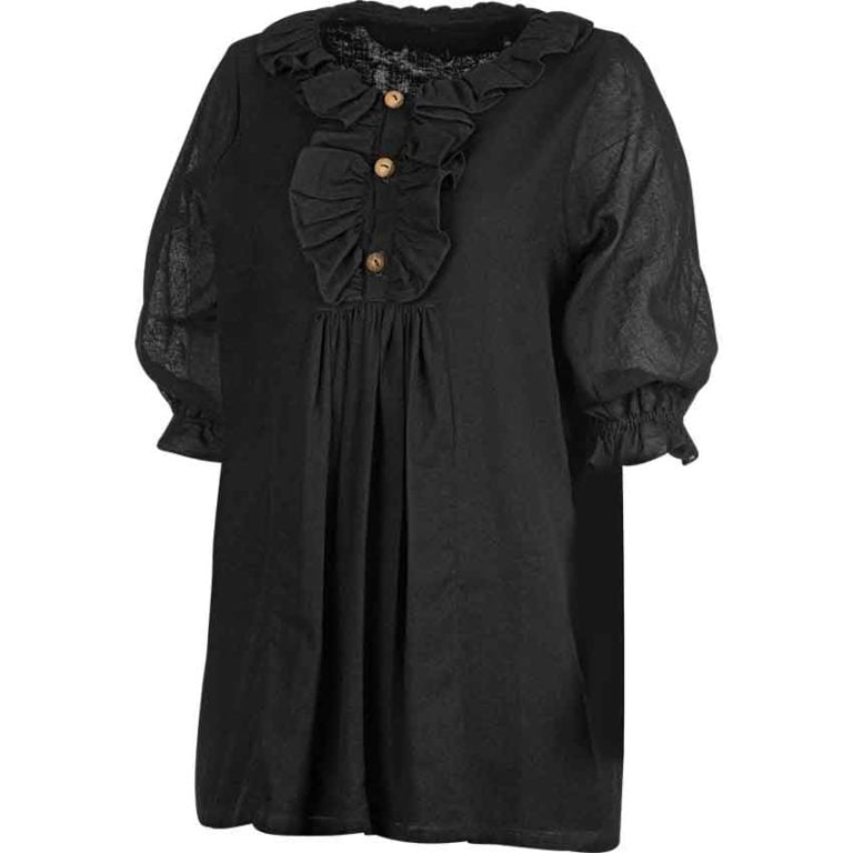 Ruffled Collar Chemise Top - MCI-238 - Medieval Collectibles