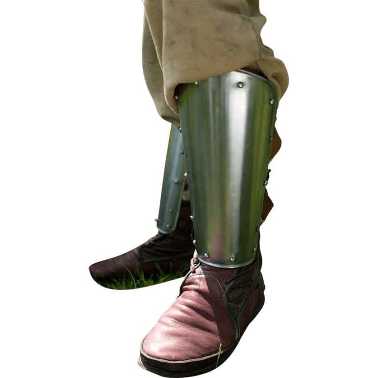 Mail and Steel Greaves - MCI-3303 - Medieval Collectibles