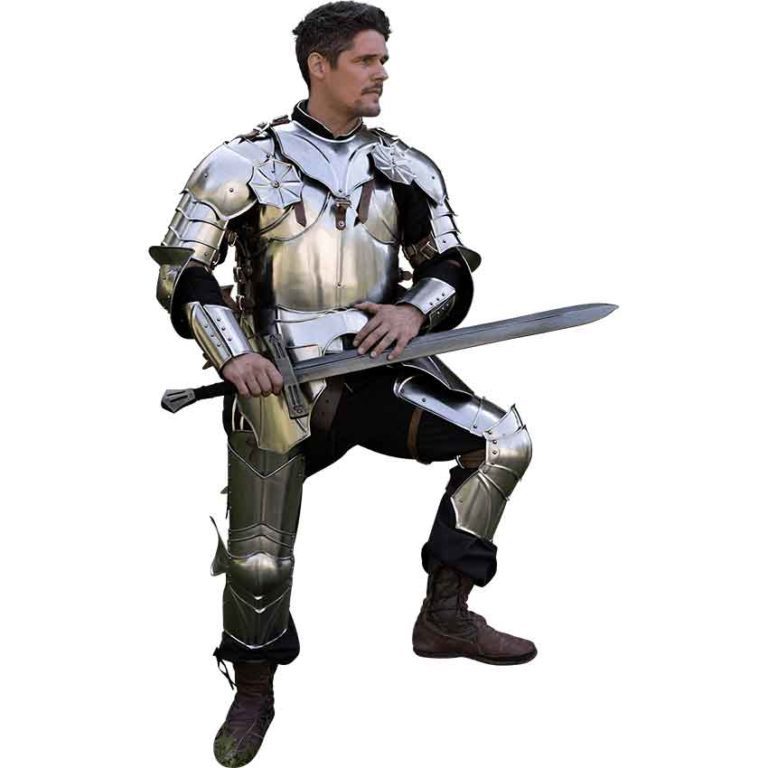 Balthasar Steel Armour Outfit - OUTFIT-M31 - Medieval Collectibles