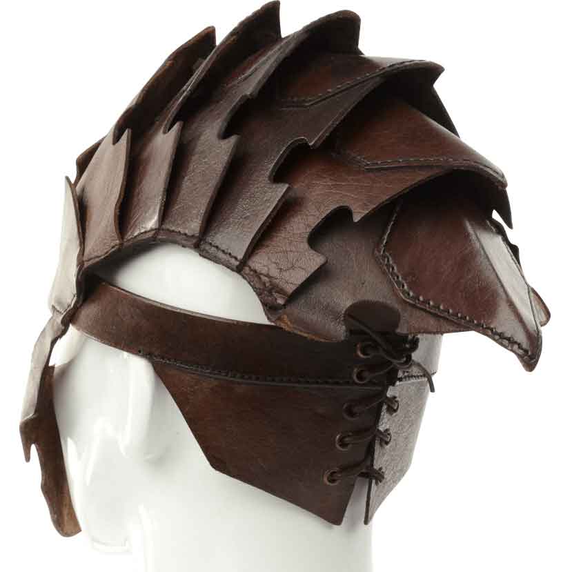 Assassins Leather Helmet - MCI-2730 - Medieval Collectibles