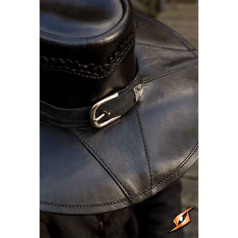 Leather Witch Hunter Hat - MCI-3074 - Medieval Collectibles