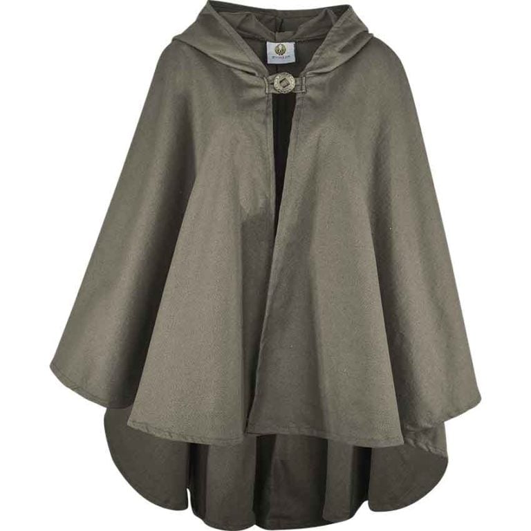 Kim Canvas Short Cloak - MY100150 - Medieval Collectibles