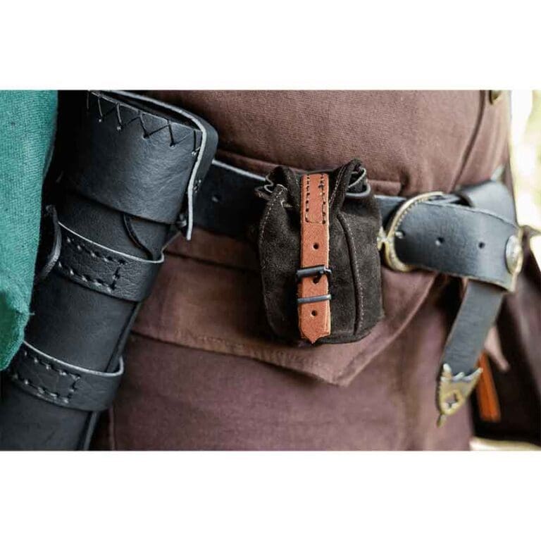 Friedhelm Leather Pouch - MY100279 - Medieval Collectibles