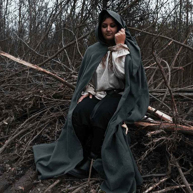Gora Canvas Cloak - MY100294 - Medieval Collectibles