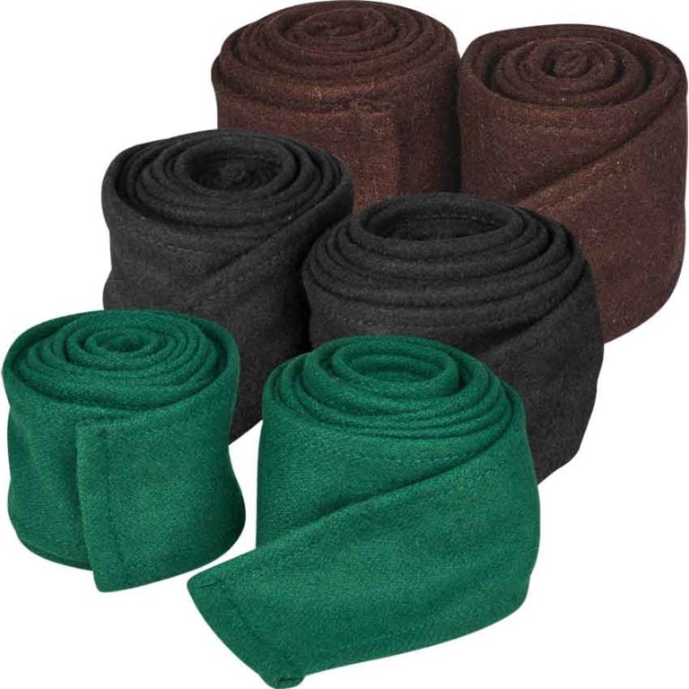 Wool Hamond Arm Wraps - MY100741 - Medieval Collectibles