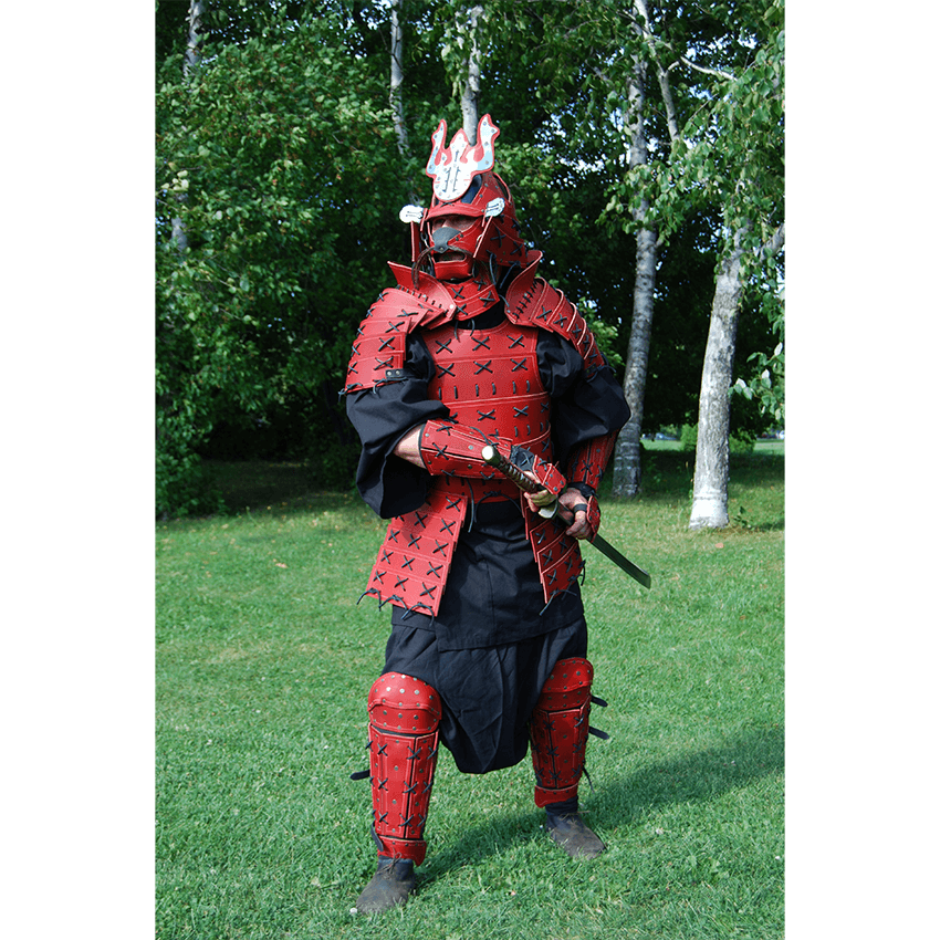 Leather Samurai Full Armour Set - RT-230 - Medieval Collectibles