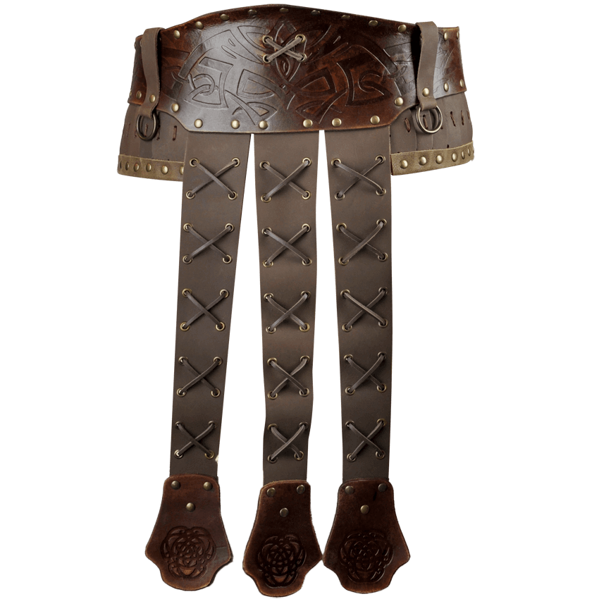 Odomar Viking Leather Belt - RT-244 - Medieval Collectibles