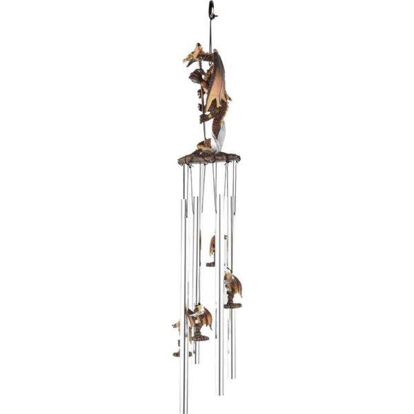 Dragon with Sword Wind Chime - 05-41011 - Medieval Collectibles