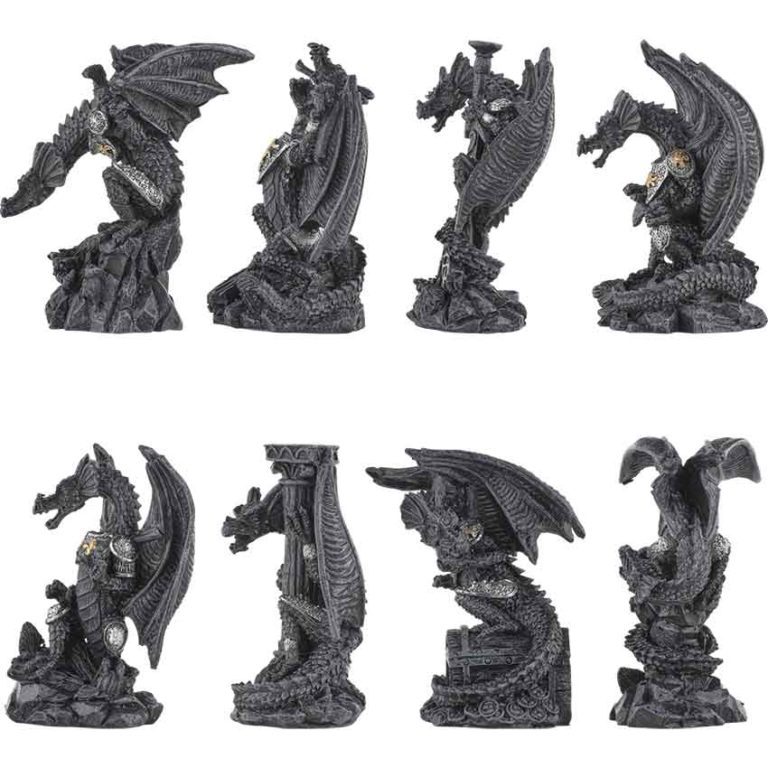 8 Piece Dragon Set - 05-71245 - Medieval Collectibles