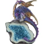 Azure Dragon Crystal Statue - 05-71806 - Medieval Collectibles