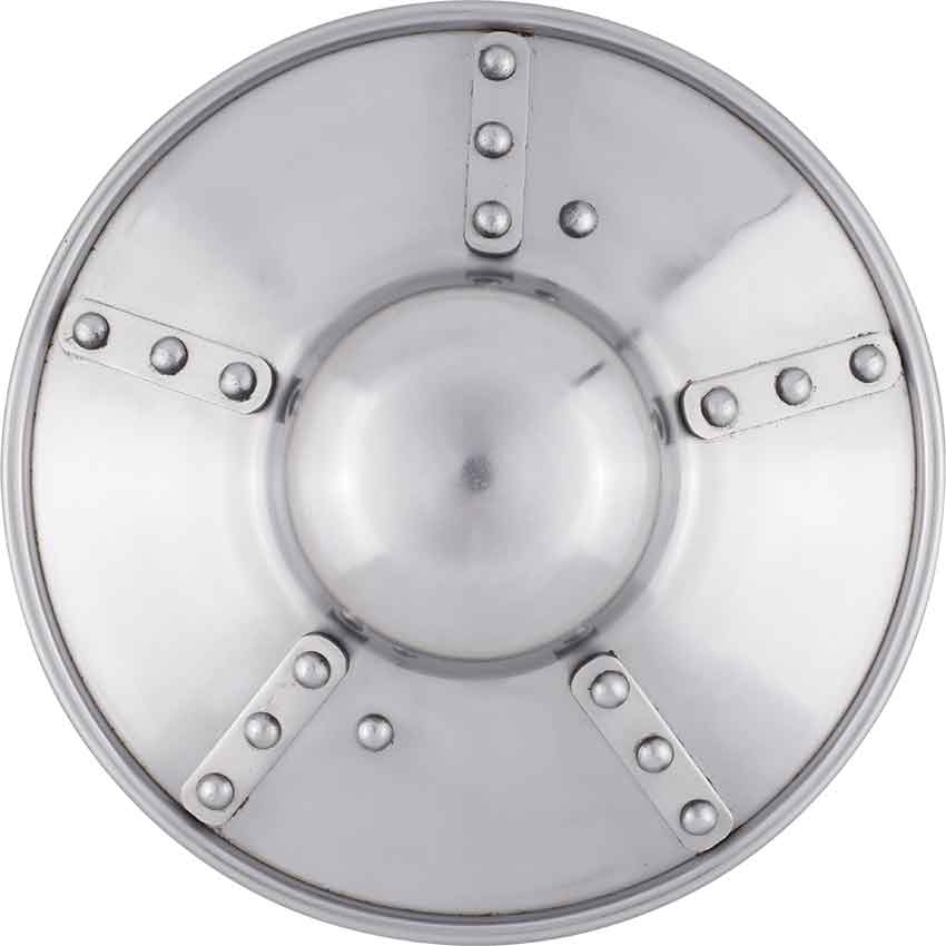 Plated Buckler - 12 Inch - AB0120 - Medieval Collectibles