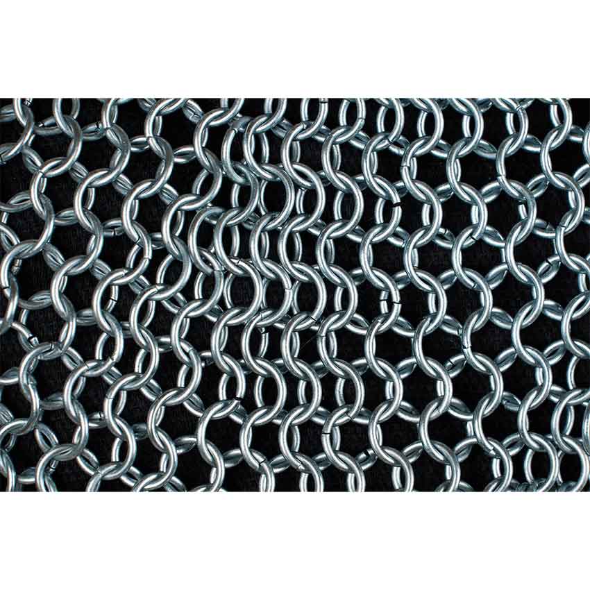 Round Ring Butted Chainmail Coif - AB2562 - Medieval Collectibles