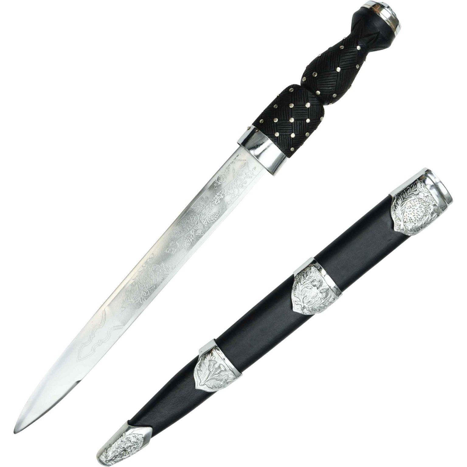 Red Gem Scottish Fantasy Dirk - NP-H-111-RD - Medieval Collectibles