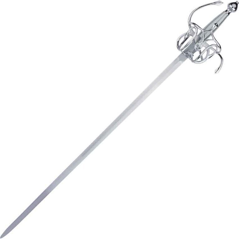 Italian Brass Basket Rapier - AH-3341 - Medieval Collectibles