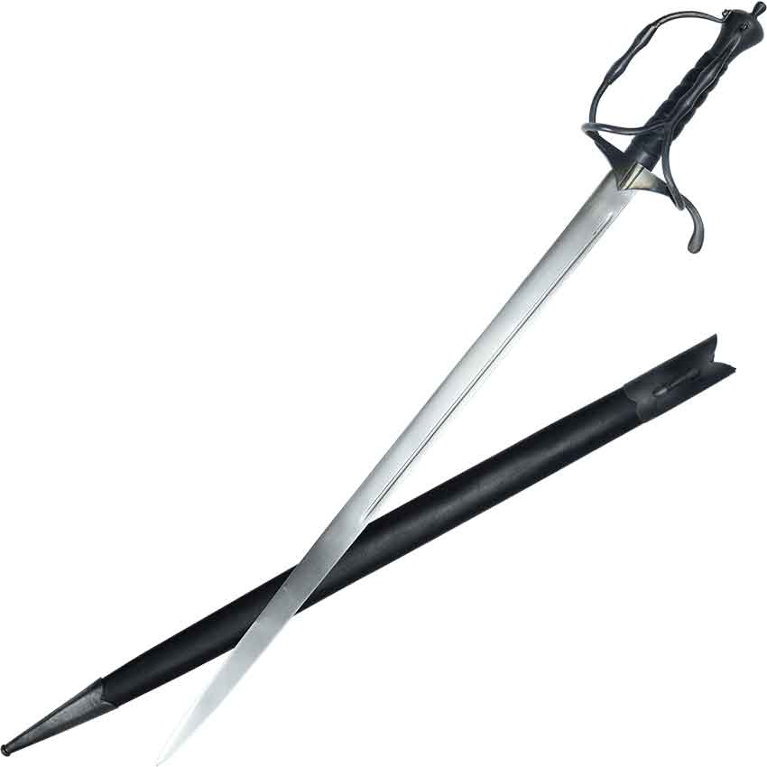 Blackened Short English Saber - AH-3422 - Medieval Collectibles