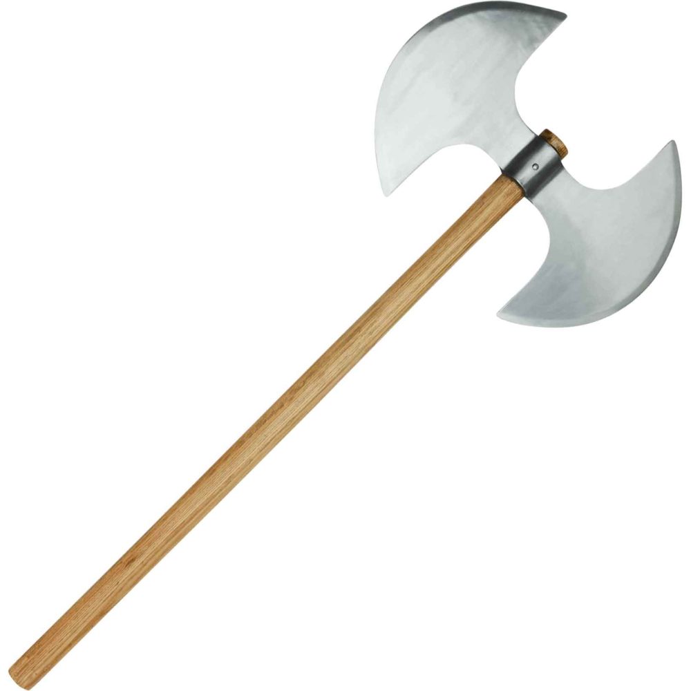 Two-Blade Fantasy Fighting Axe - MC-HK-079A - Medieval Collectibles