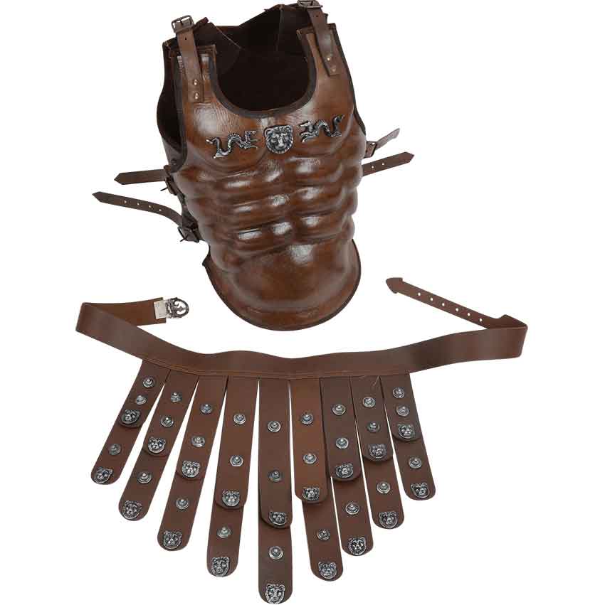 Leather Royal Muscle Armour - AH-6071LR - Medieval Collectibles