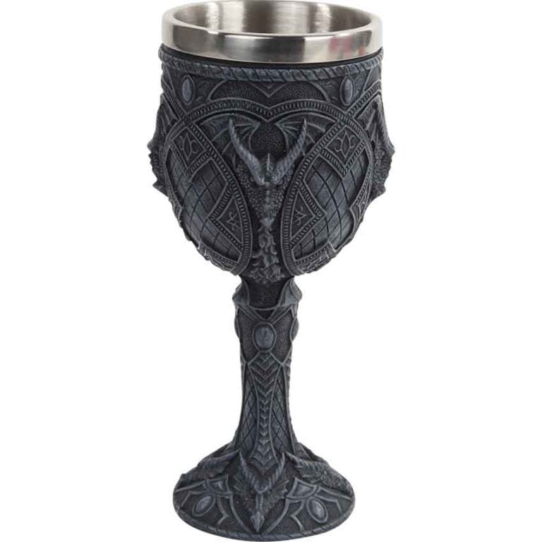 Gothic Dragon Wine Goblet - CC10080 - Medieval Collectibles
