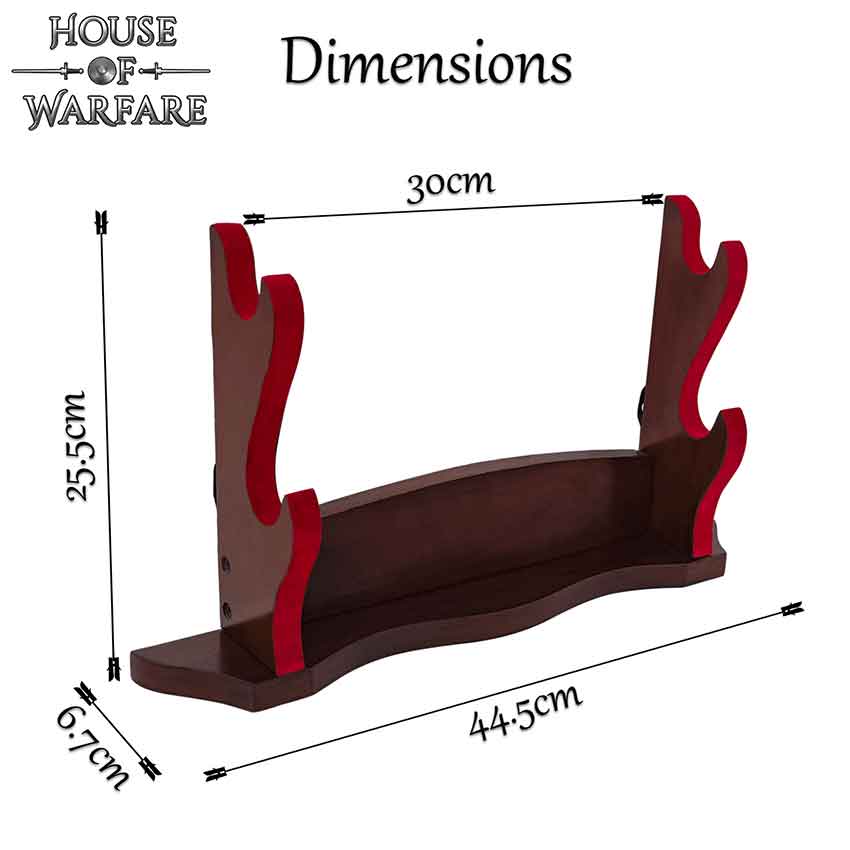 Two Tier Sword Stand - HW-700748 - Medieval Collectibles