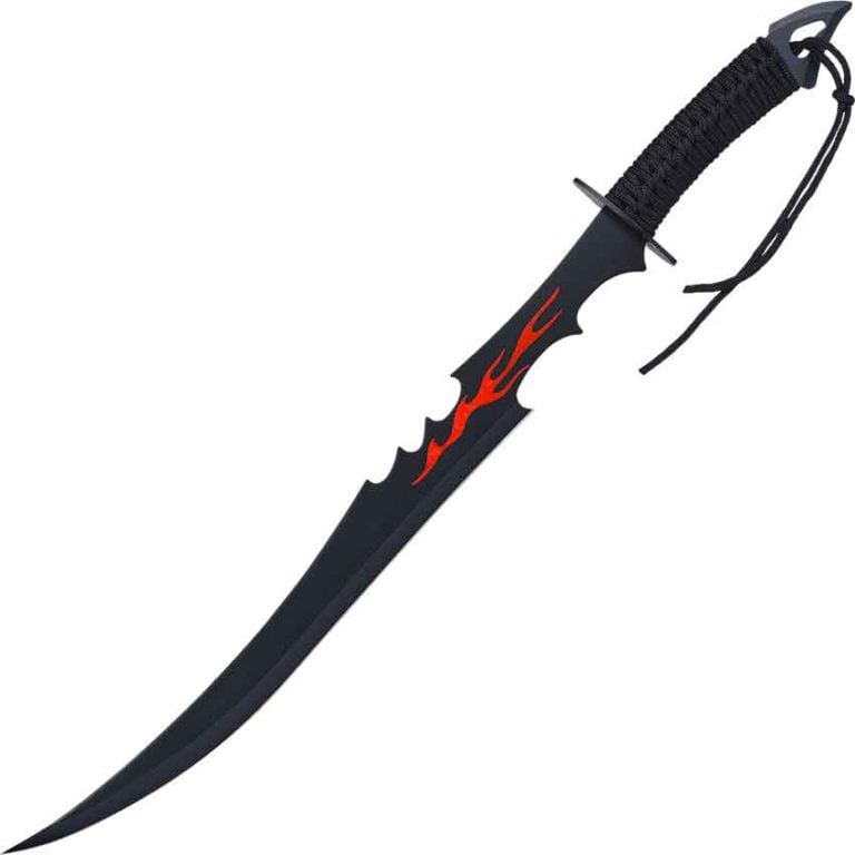 Black Flame Warrior Sword - MC-HK-1482DX - Medieval Collectibles