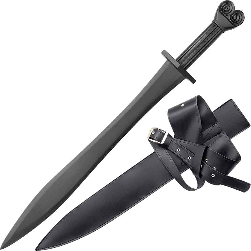 Black Greek Hoplite Sword - MC-SW-1270 - Medieval Collectibles