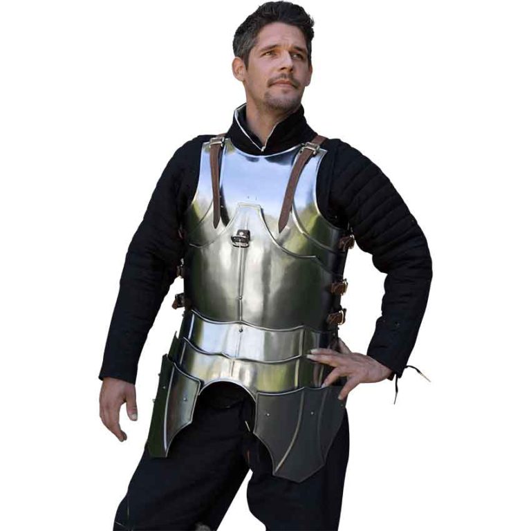 Black Finish Muscle Cuirass