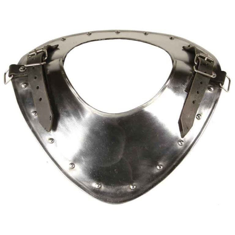 Blackened Markward Gorget - MY100055 - Medieval Collectibles