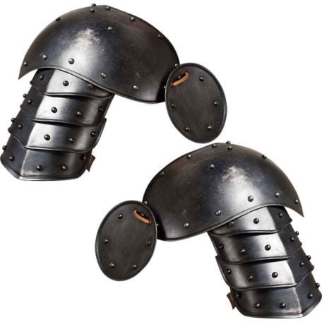 Soldiers Steel Shoulder Armour - MCI-3495 - Medieval Collectibles
