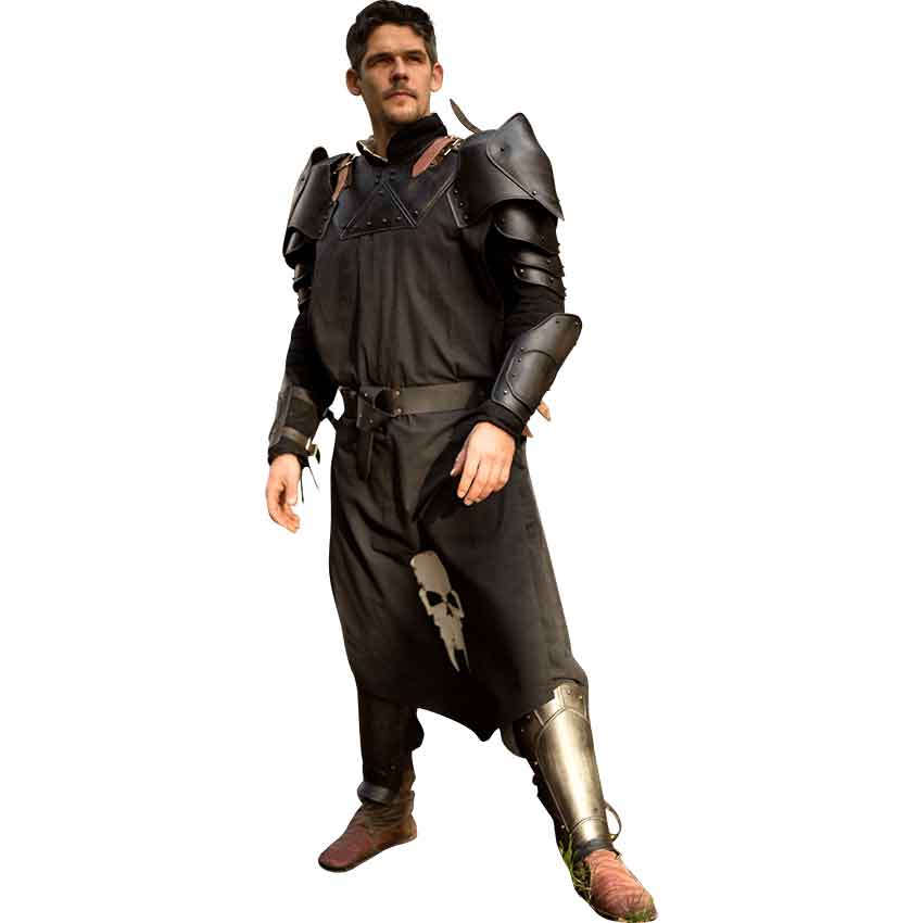 Balthasar Steel Armour Outfit - OUTFIT-M31 - Medieval Collectibles