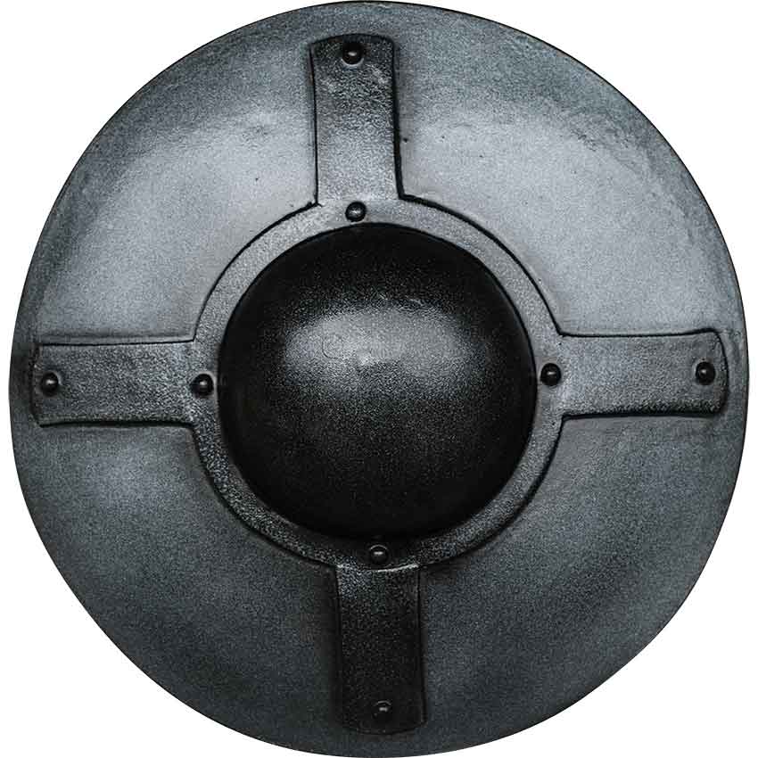 Medieval LARP Buckler - Steel Finish - MCI-3024 - Medieval Collectibles