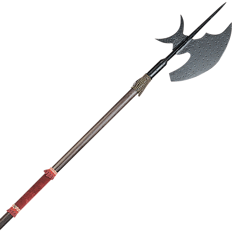 Rounded 16th Century Decorative Medieval Halberd - ME-0102 - Medieval ...