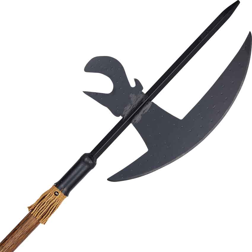 Crescent 16th Century Decorative Medieval Halberd - ME-0104 - Medieval ...