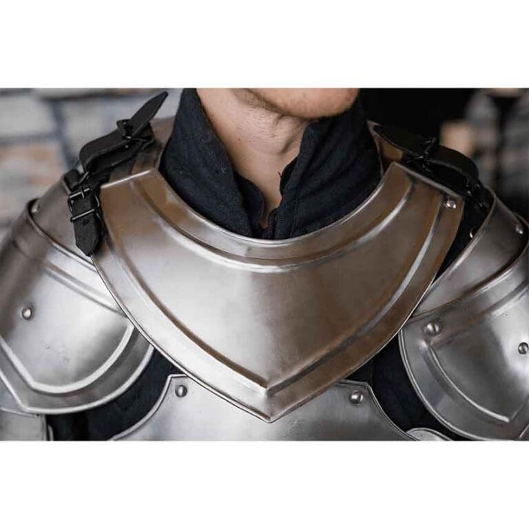 Steel Adam Gorget - MY100048 - Medieval Collectibles