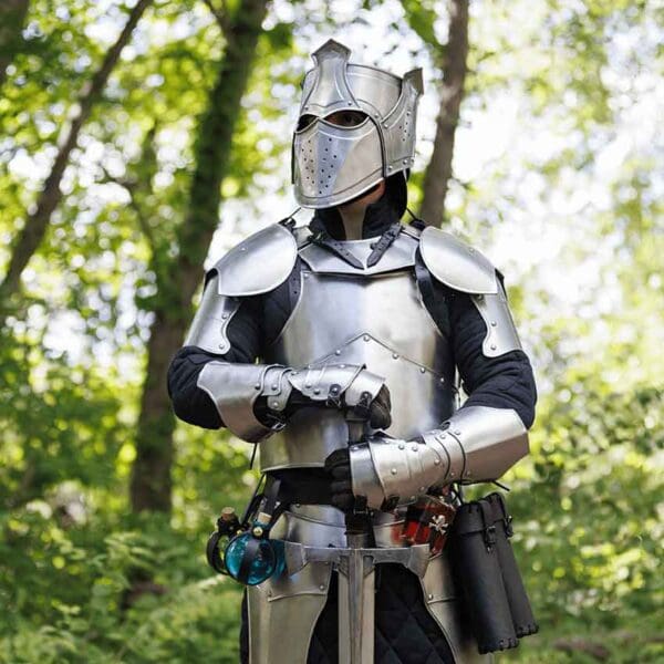 Steel Markward Gorget - MY100054 - Medieval Collectibles