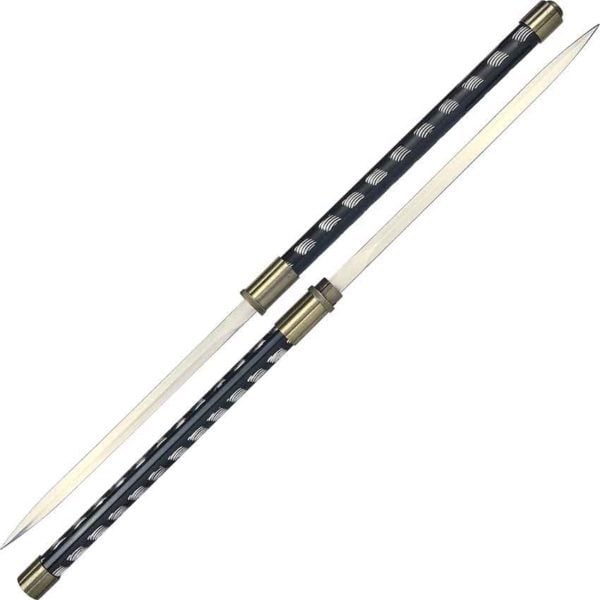 Interlocking Gold Double Short Sword - NP-H-5514-GD - Medieval Collectibles