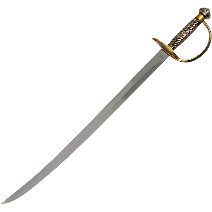 Brass Hilt Caribbean Pirate Sword - NP-L-44913 - Medieval Collectibles