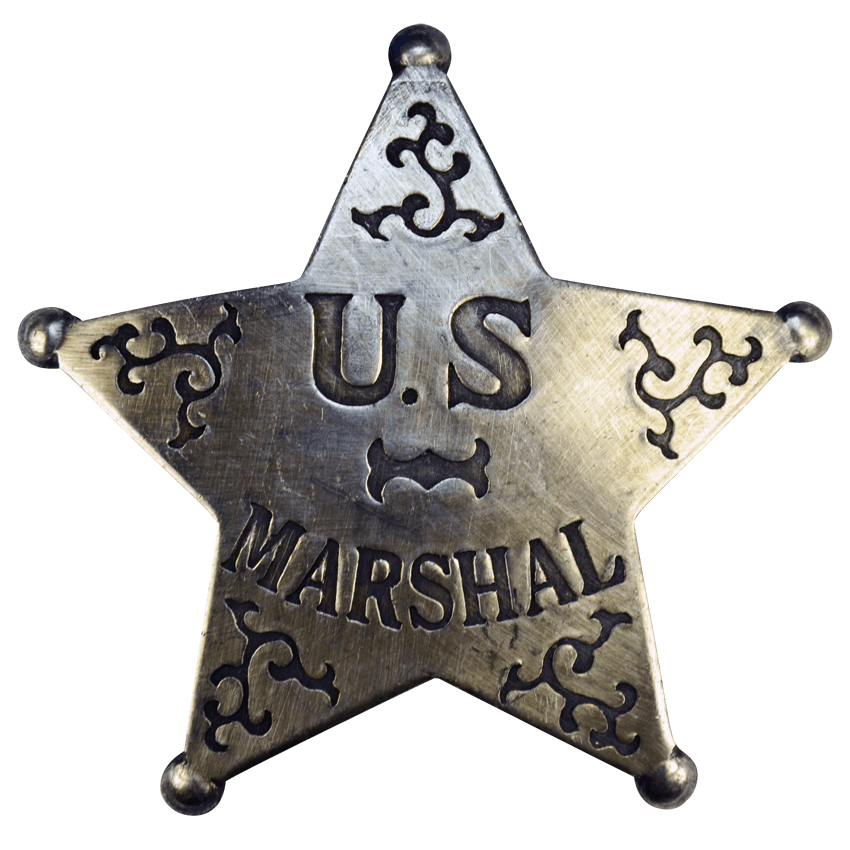 U.S. Marshal Badge - OH3016 - Medieval Collectibles