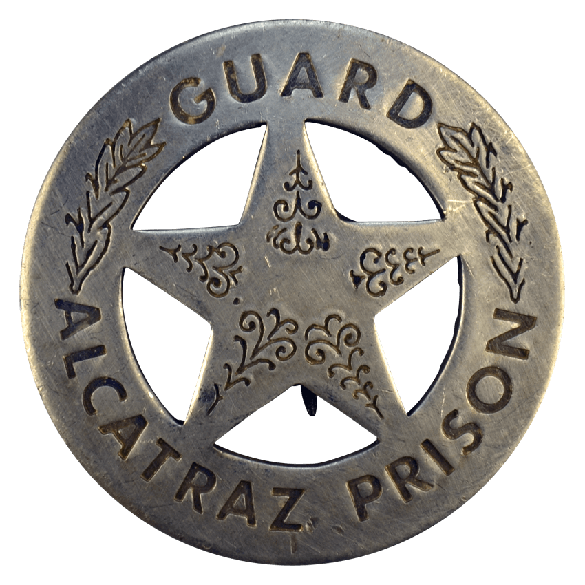 Alcatraz Prison Guard Badge - OH3082 - Medieval Collectibles