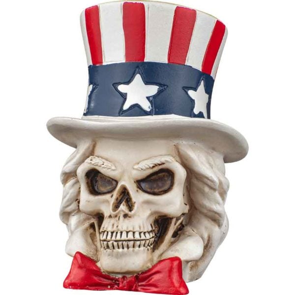 Uncle Sam Skull - SC7726 - Medieval Collectibles