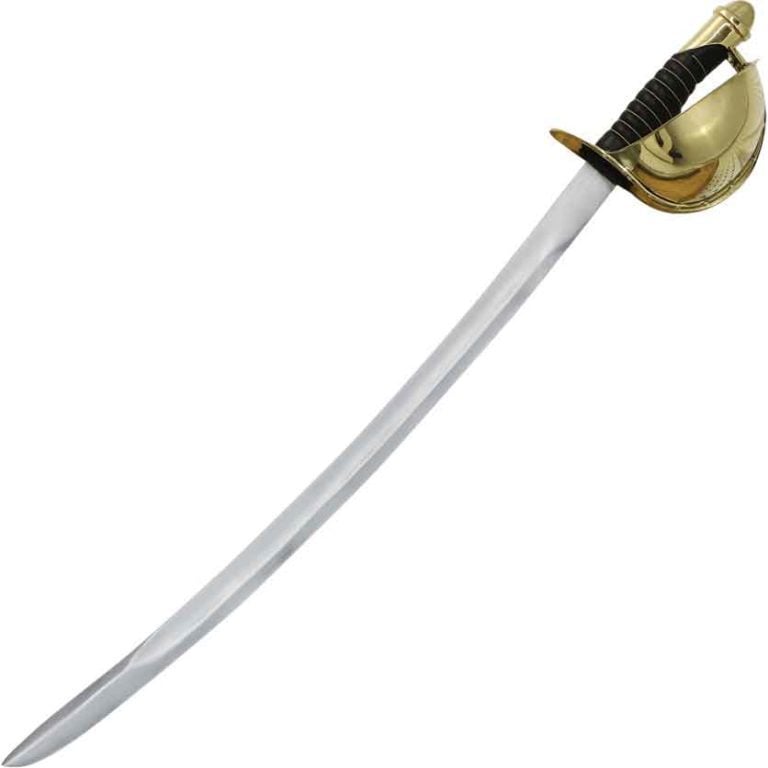 Brass Hilt Caribbean Pirate Sword - NP-L-44913 - Medieval Collectibles