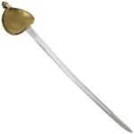 Mermaid Basket Hilt Pirate Saber - NP-L-5549 - Medieval Collectibles