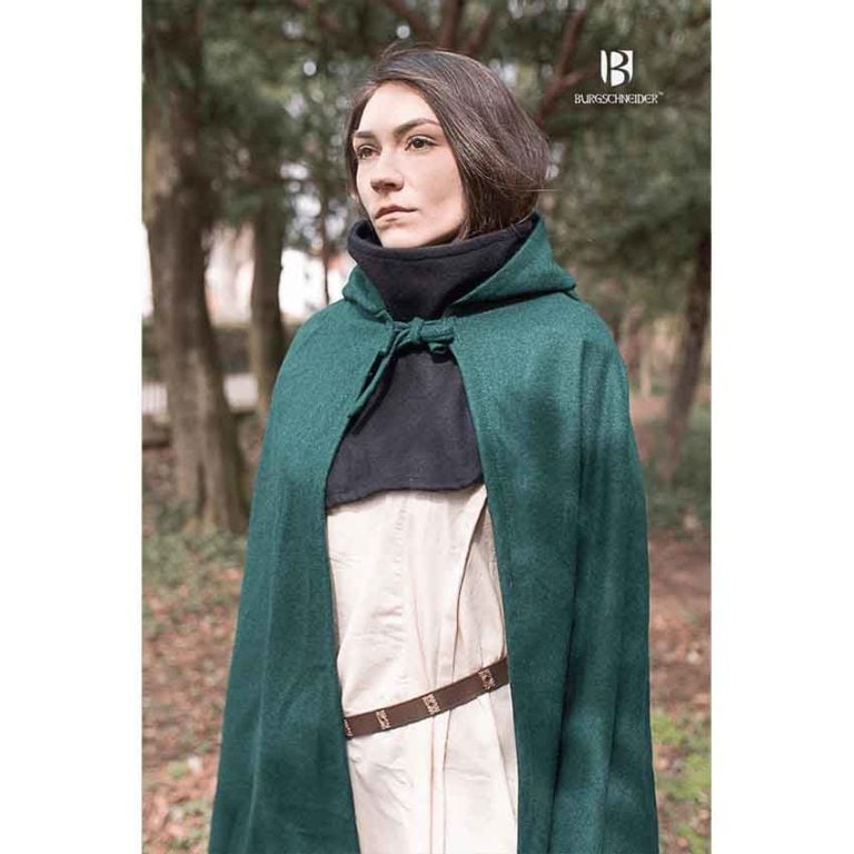 Hibernus Medieval Hooded Cloak - BG-1054 - Medieval Collectibles