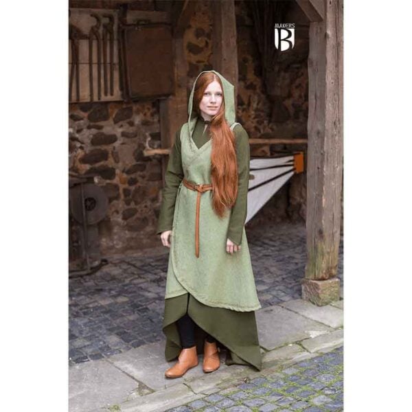 Late Medieval Wrap Dress - BG-1085 - Medieval Collectibles